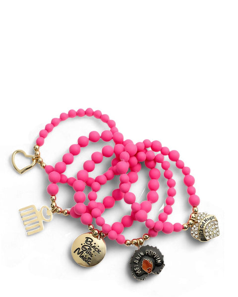 Black Girl Magic Charm Bracelet Set – Morph Boutique